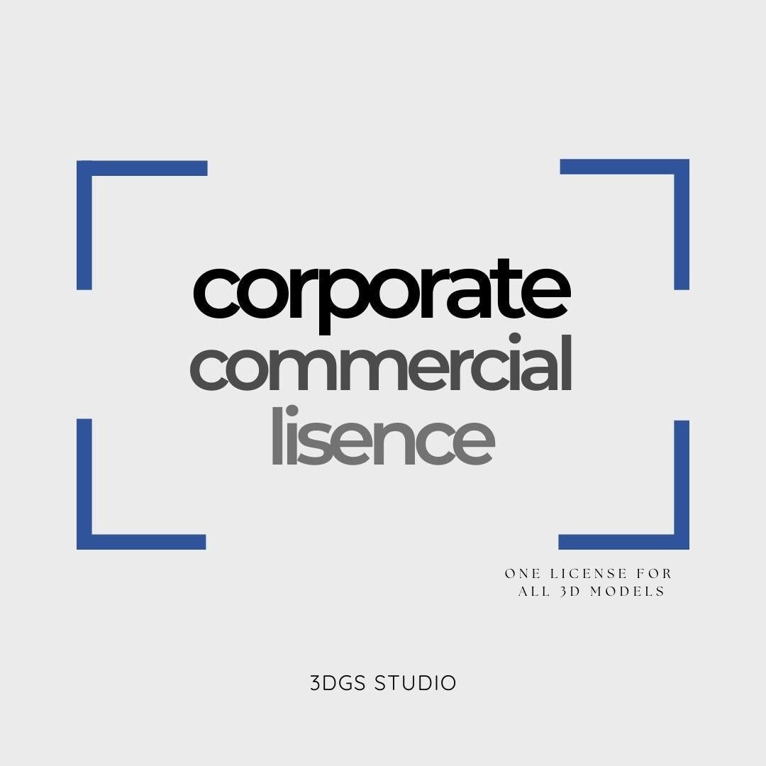 Commercial License for All 3D Stl Files - Etsy