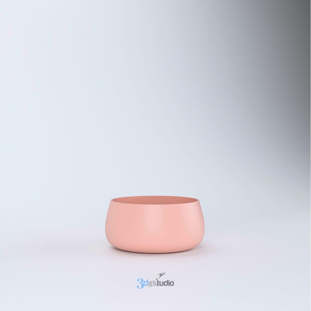 Modern Rounded Bowl 3D Print Stl Files, Bowl 3D Printer Files - Etsy