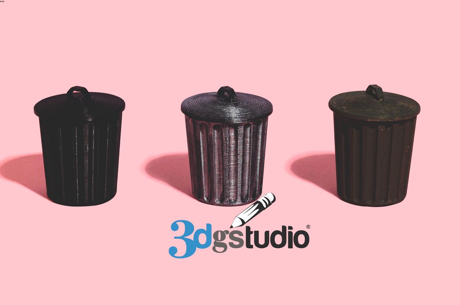 Mini Garbage Can 3D Print Stl Files Stl Files for 3D - Etsy UK