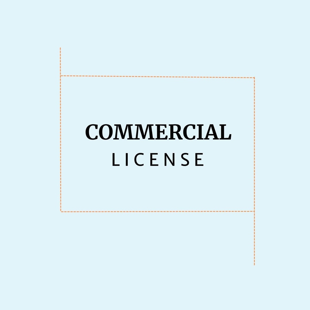Commercial License for 3D Stl Files - Etsy