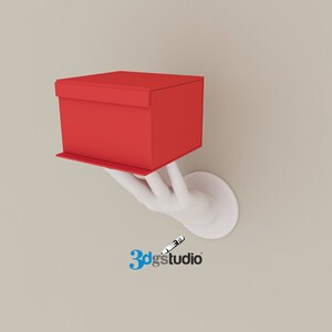 3D Print File, Wall Hand, Stl File 3d Printing, Wall Decor Stl Files - Etsy