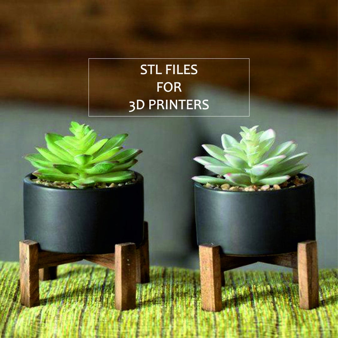 3D Print File, Mini Planter, Stl File 3d Printing, Planter Stl Files ...