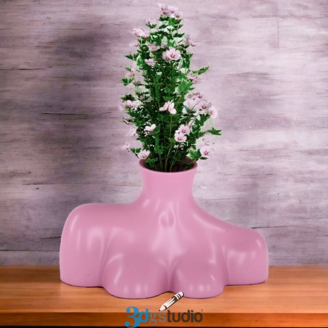 3D Print File, Women Body Vase, Stl File 3d Printing, Vase Stl Files - Etsy