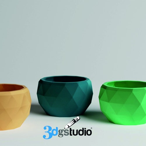 Planter Digital Download STL 3D Print - Etsy