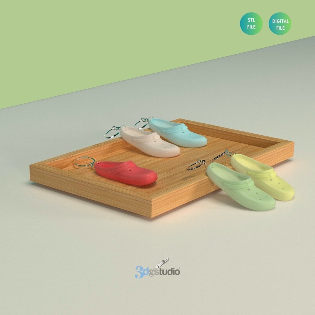 Crcs Keychain 3D Stl File, Stl File 3d Printing, Keychain 3D Print ...