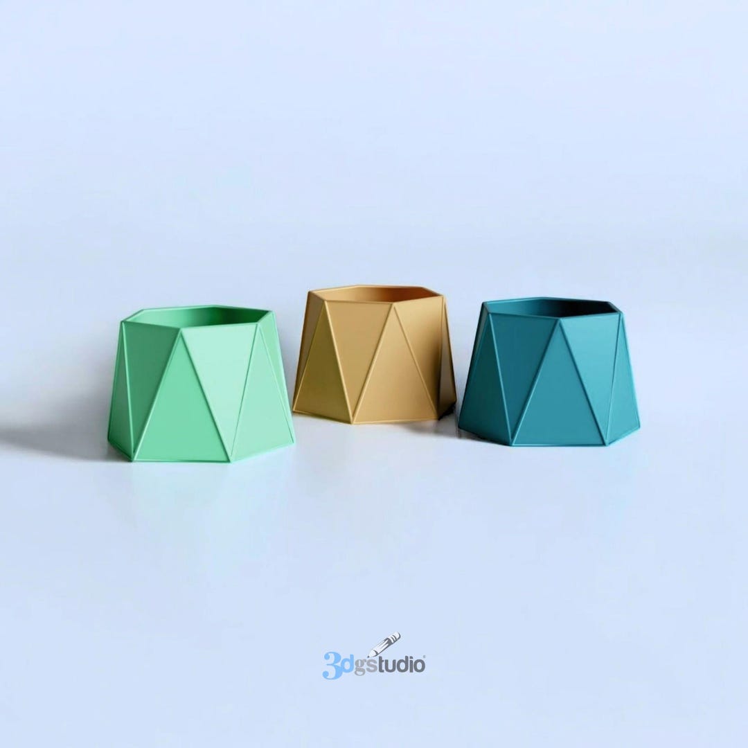 Planter Model-7 STL File, Planter 3D Print Files, STL Files for 3D ...