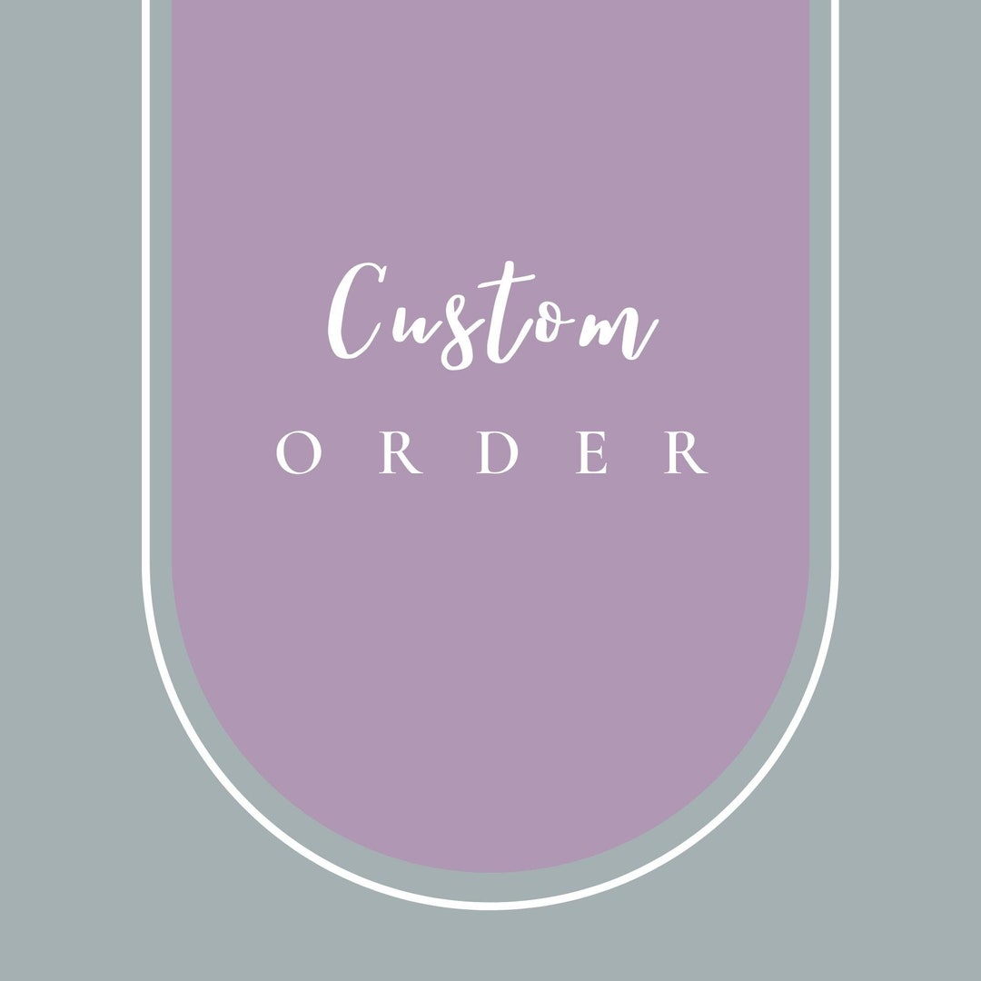 3D STL Custom Design Custom Order Request - Etsy