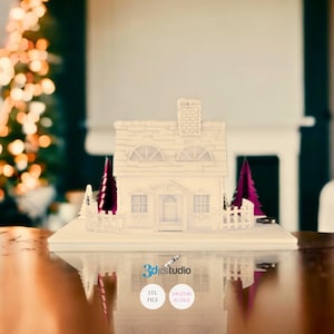 Chrismas Village 3D STL Files, 3D Christmas Print Files - Etsy