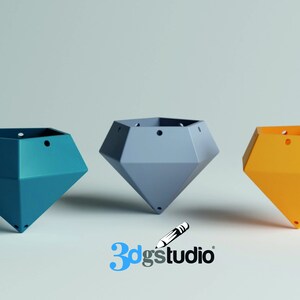 Hanging Pot 3D Print Stl Pack, Stl File for 3D Printers, 3D Hanger ...