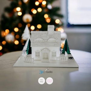 Chrismas Village 3D STL Files, 3D Christmas Print Files - Etsy