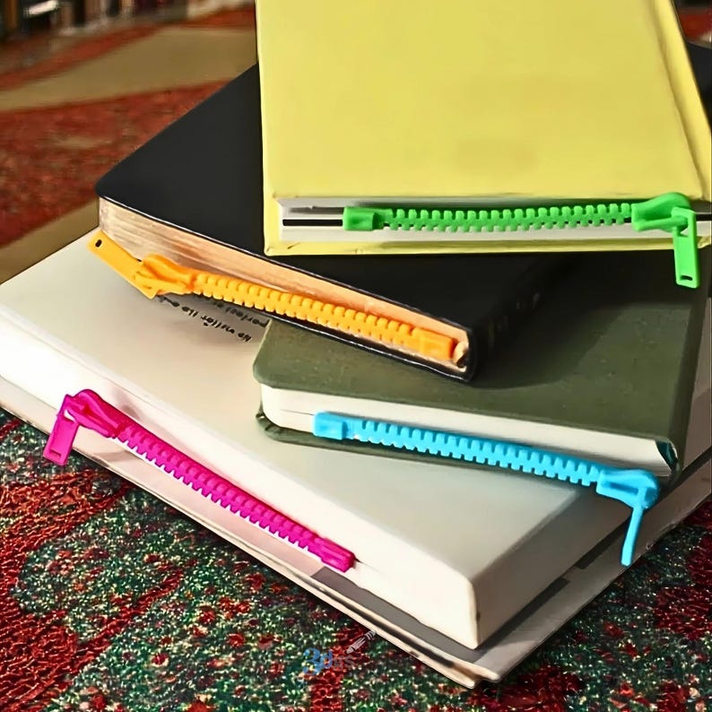 Zipper Bookmark 3D STL Files, Bookmark 3D Print Files - Etsy