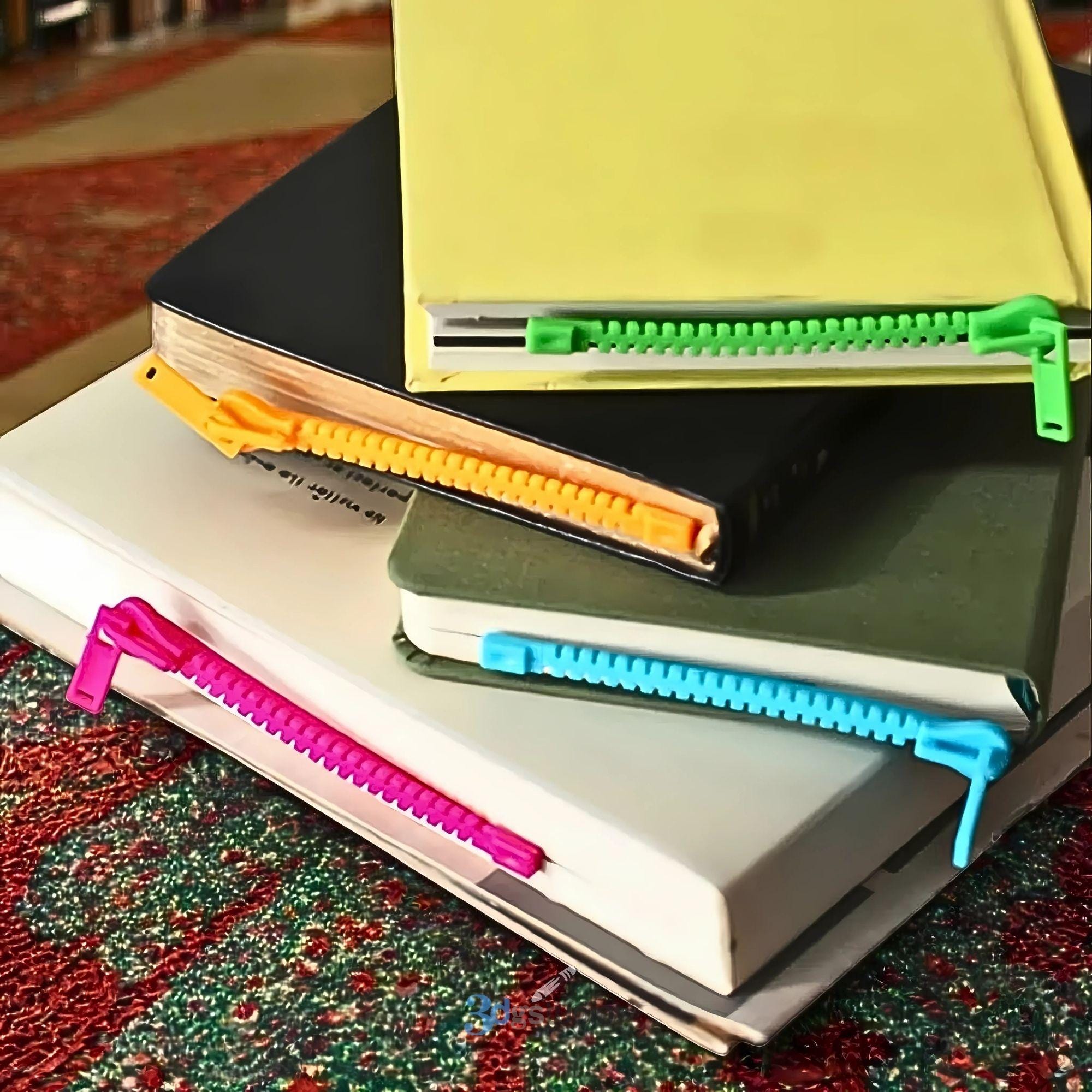 Zipper Bookmark 3D STL Files, Bookmark 3D Print Files - Etsy