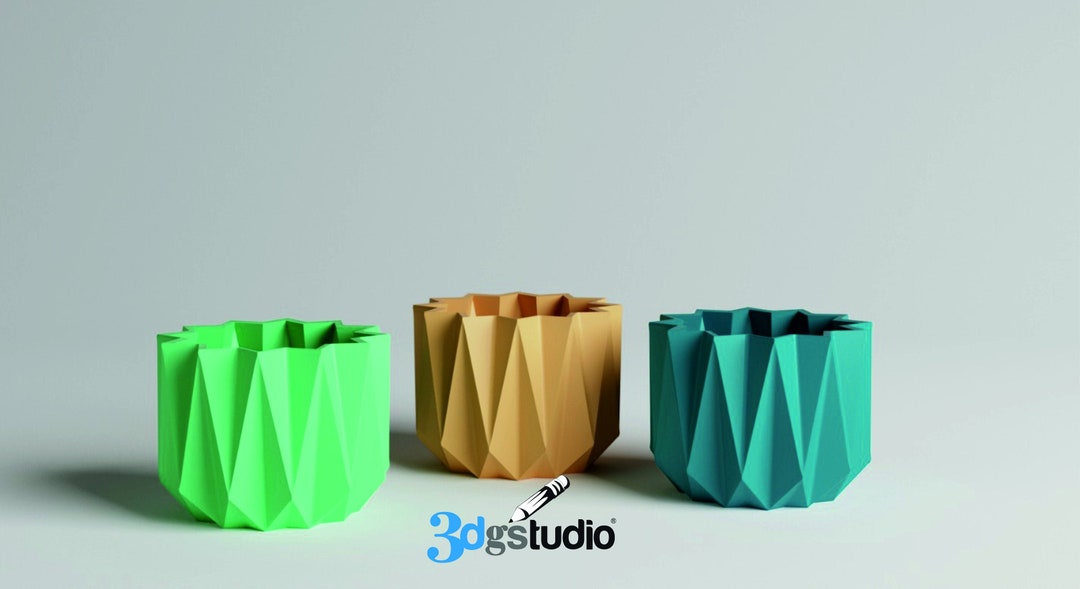 Planter Model-4, 3D STL Files, 3D Printer Files, Planter 3D Models - Etsy