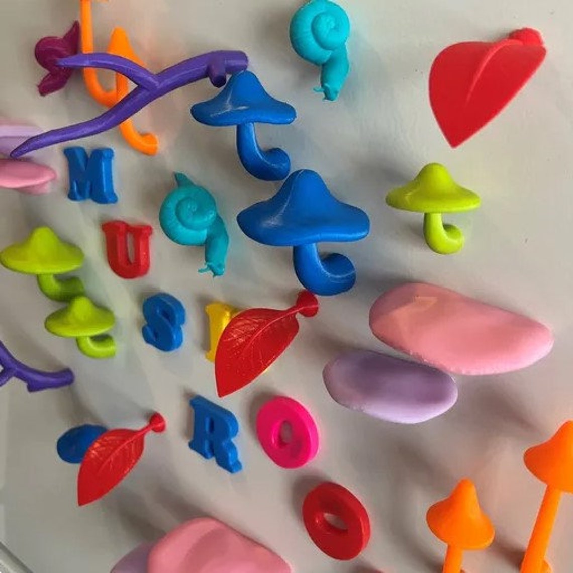 Mushroom Wall Decor 3d Print Stl File 3d Mushroom Stl Model Etsy Canada