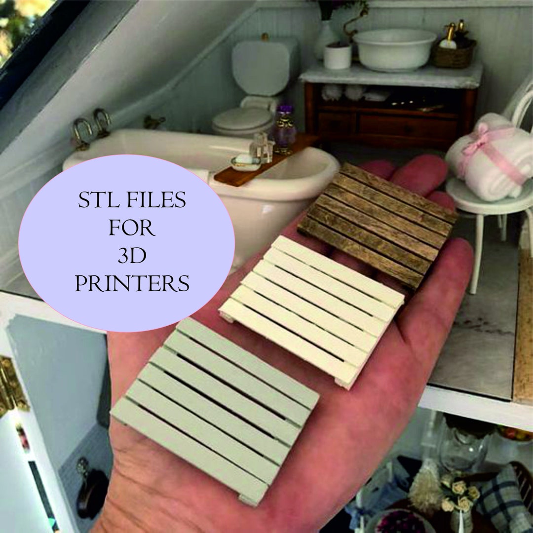 Mini Pallet 3D Print Stl Files | 3D Printer Miniature | Mini Stl 3D ...