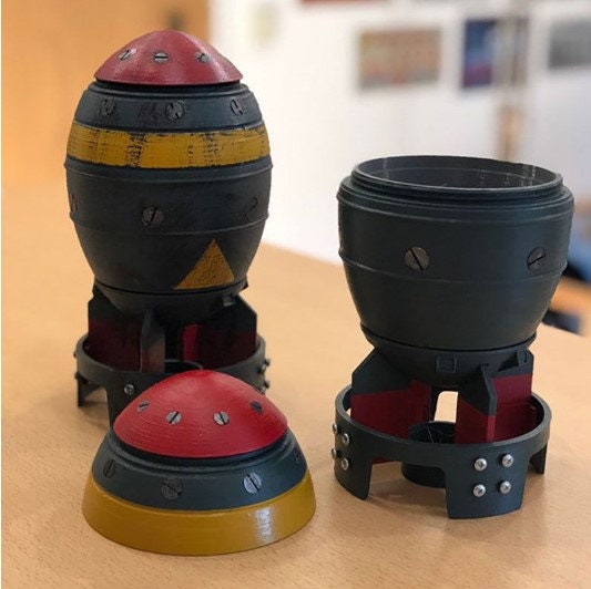 Fallout 4 Bomb 3D Print Stl File 3D Print Fallout Model - Etsy Australia