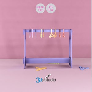 Earring Stand 3D Print Stl Files, 3D Jewelry Stand Print File - Etsy