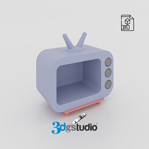 3D Print File, Cute Mini TV, Stl File 3d Printing, Mini Stl Files - Etsy