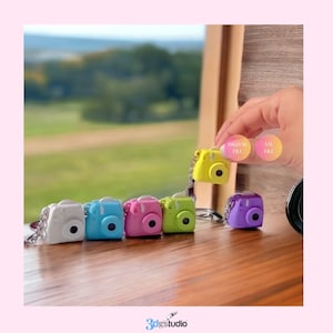 Insta Photo Camera Keychain 3D Stl Files, 3D Keychain Print Files ...