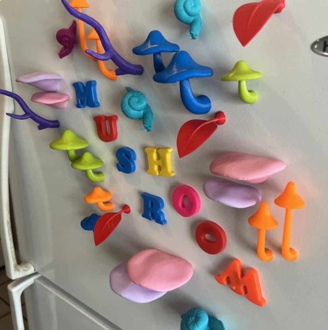 Mushroom Wall Decor 3d Print Stl File 3d Mushroom Stl Model Etsy Canada