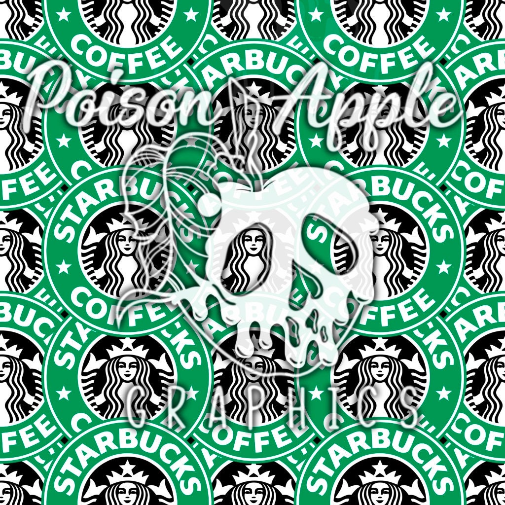 Starbucks Logo Seamless Pattern | Etsy