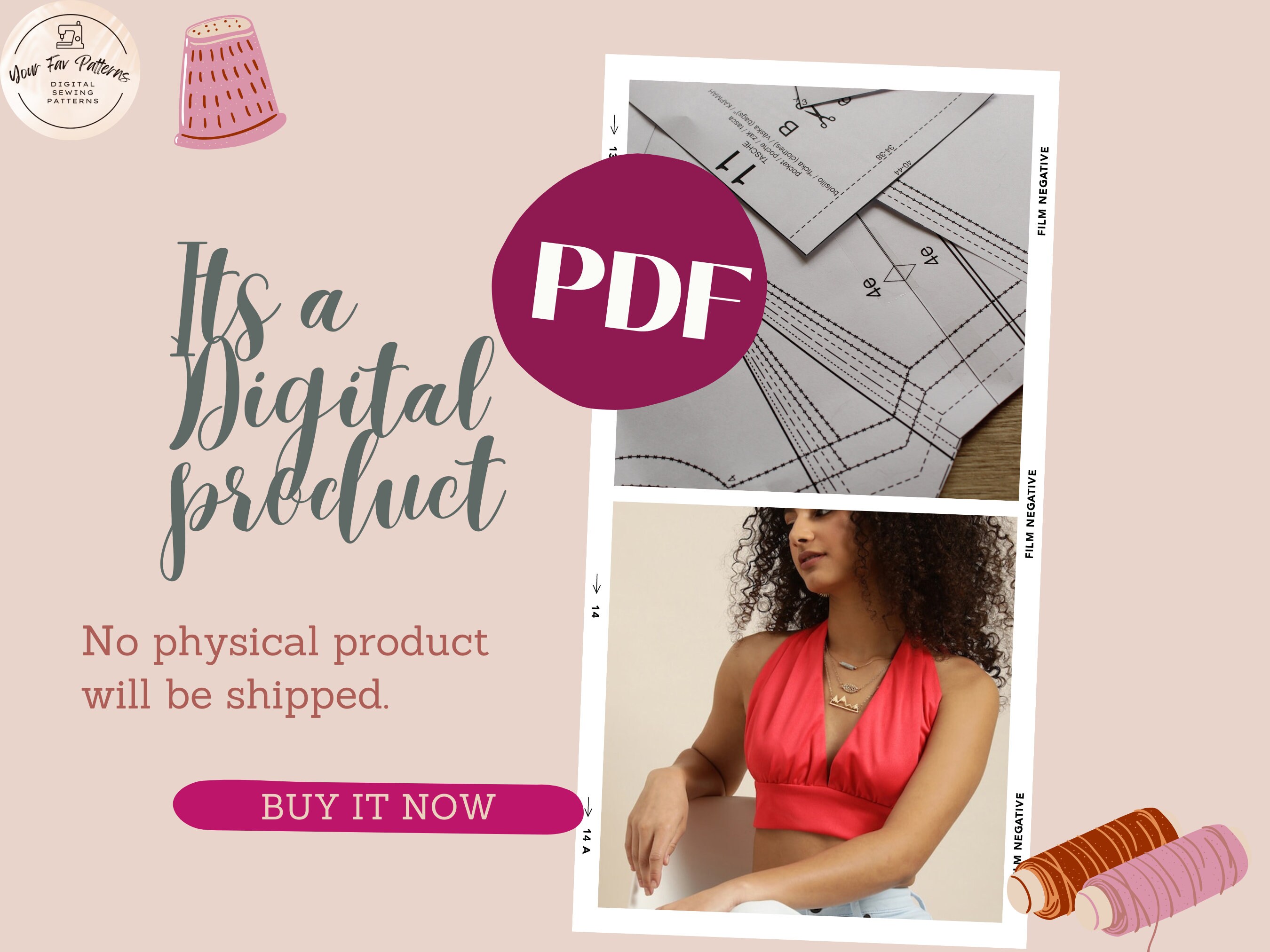 Sewing Patterns 5 Mega Bundle Sewing Pattern for Women Pdf Sewing ...