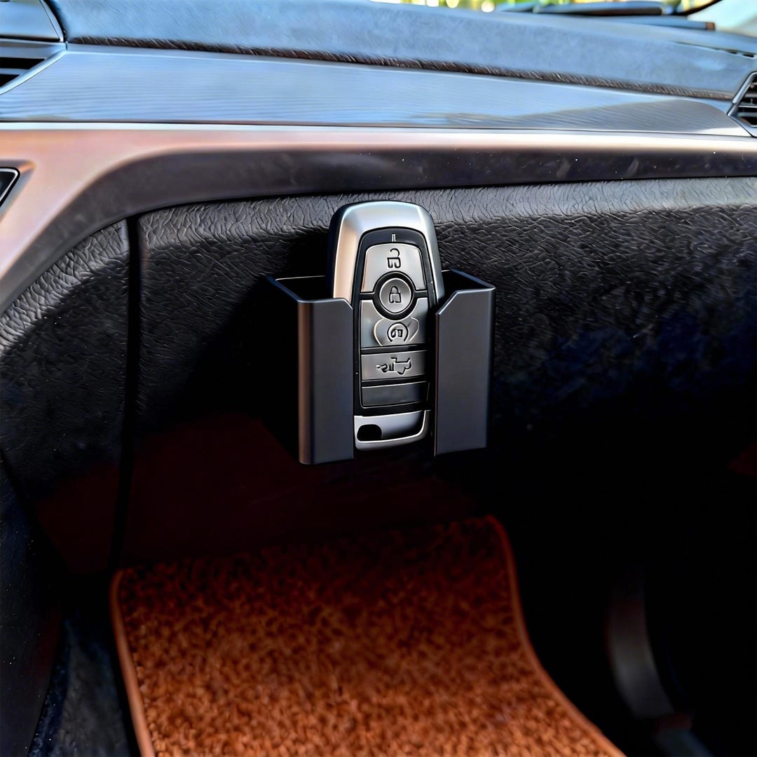 Key Fob Holder, Car Keychain Holder, Car Organizer, Key Mount for Car ...