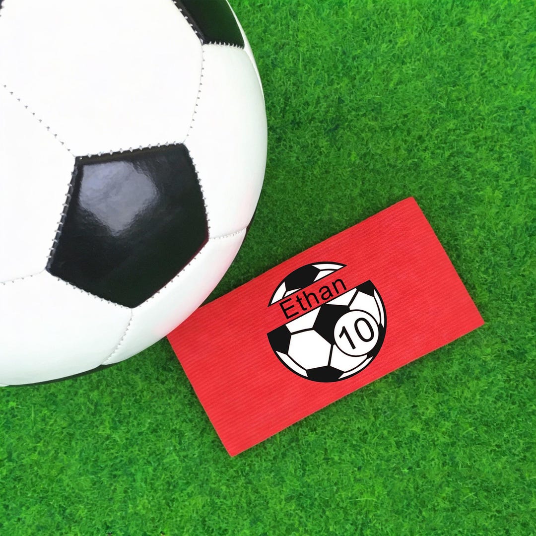 Custom Sports Captain Armband, Armband With Logo, Football Armband ...