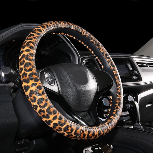 Leopard Print Steering Wheel Covers - Etsy