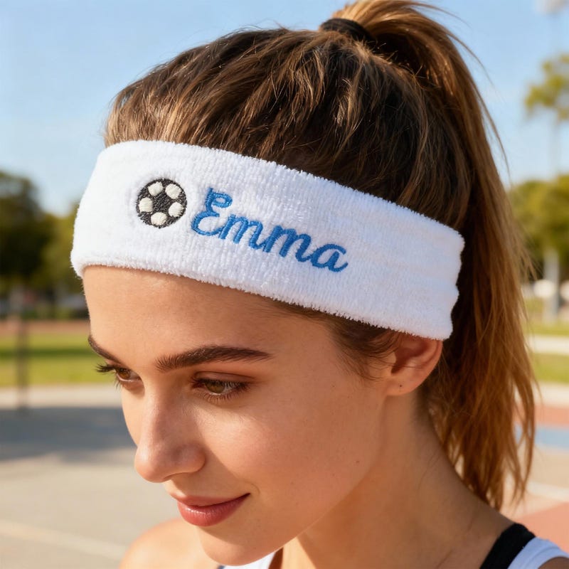 Custom Sweatband - Etsy