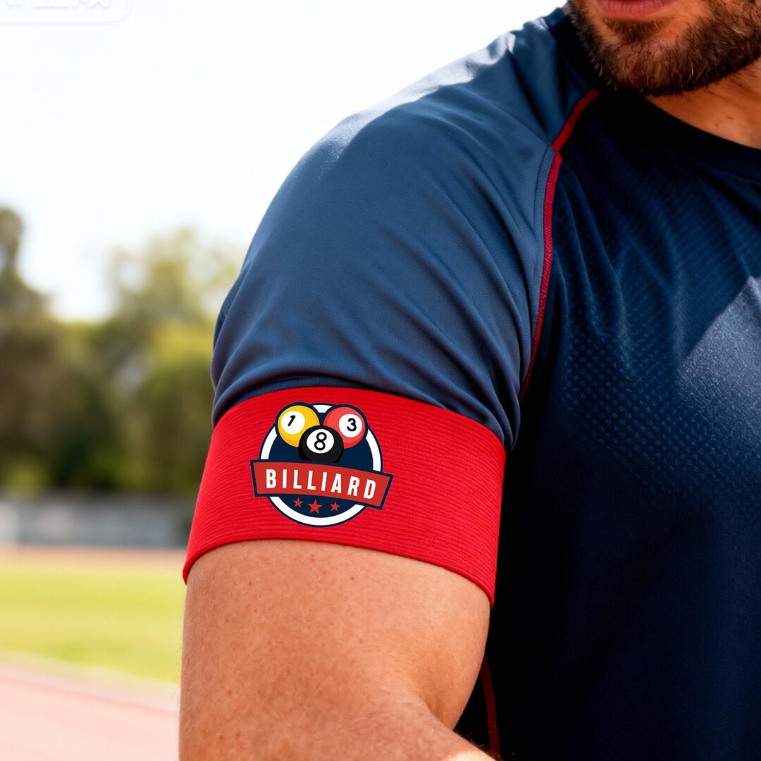 Armband With Custom Print, Unisex Captain Armband, Identification ...