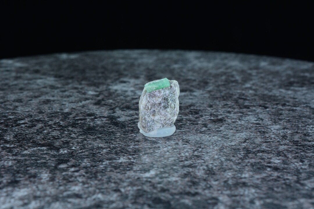 Rare Rarity, Emerald on Biotite Slate Matrix, Emerald Grade Habachtal ...