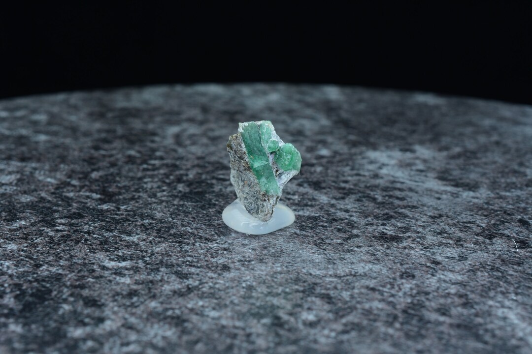 Rare Rarity, Emeralds on Biotite Slate Matrix, Emerald Grade Habachtal ...