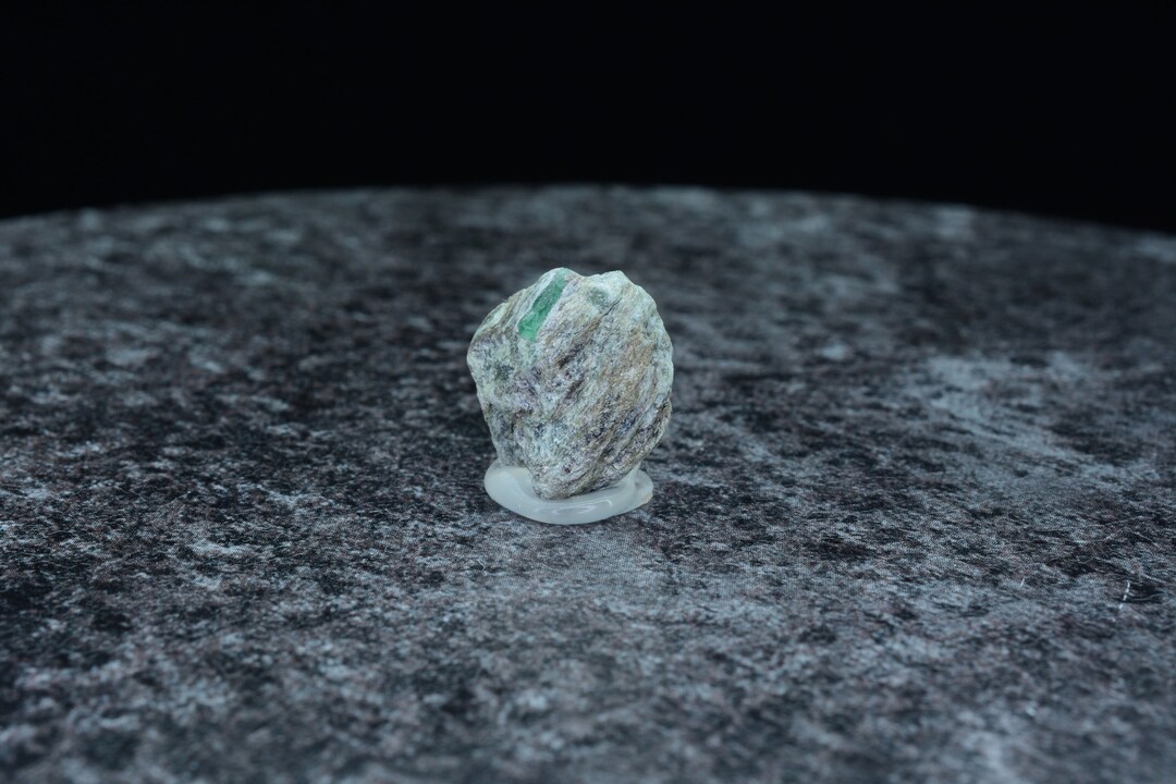 Rare Rarity, Emerald on Biotite Slate Matrix, Emerald Grade Habachtal ...