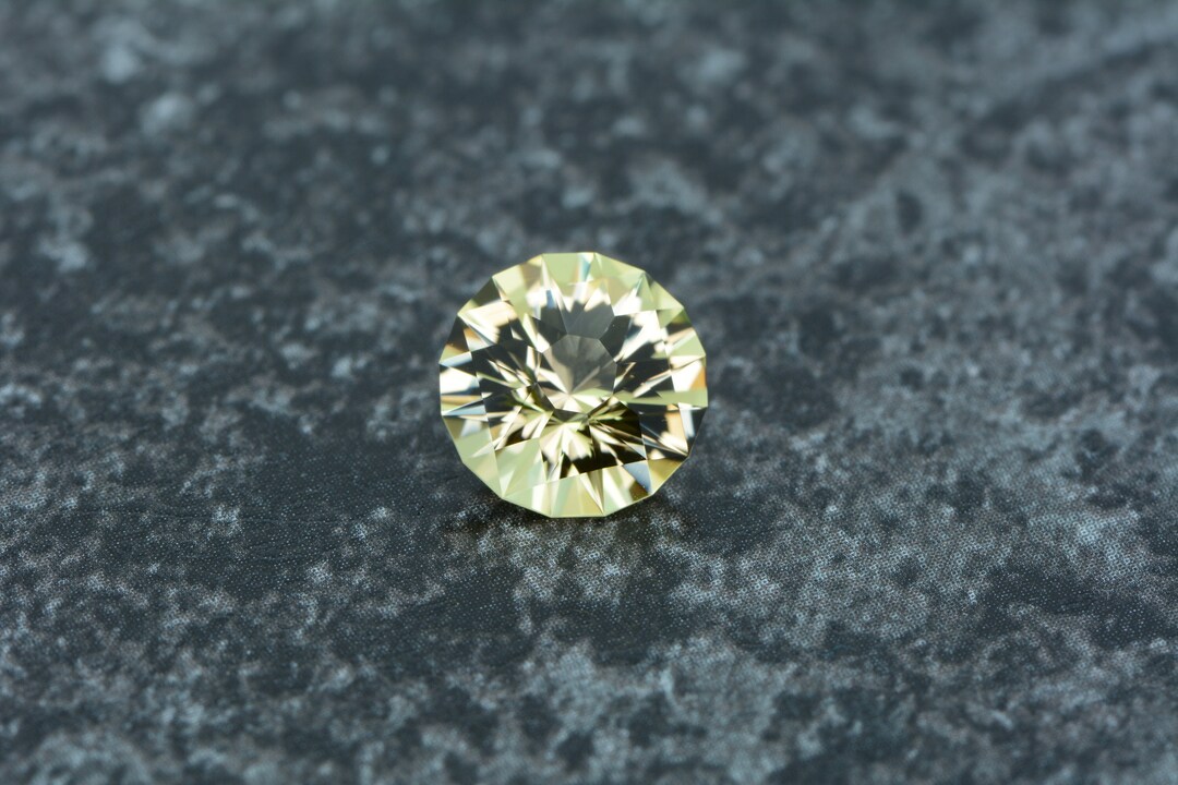 Heliodor 2.17 Carat Yellow From Brazil Faceted, Precision Cut From ...