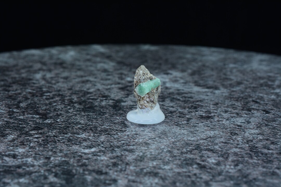 Rare Rarity, Emerald on Biotite Slate Matrix, Emerald Grade Habachtal ...