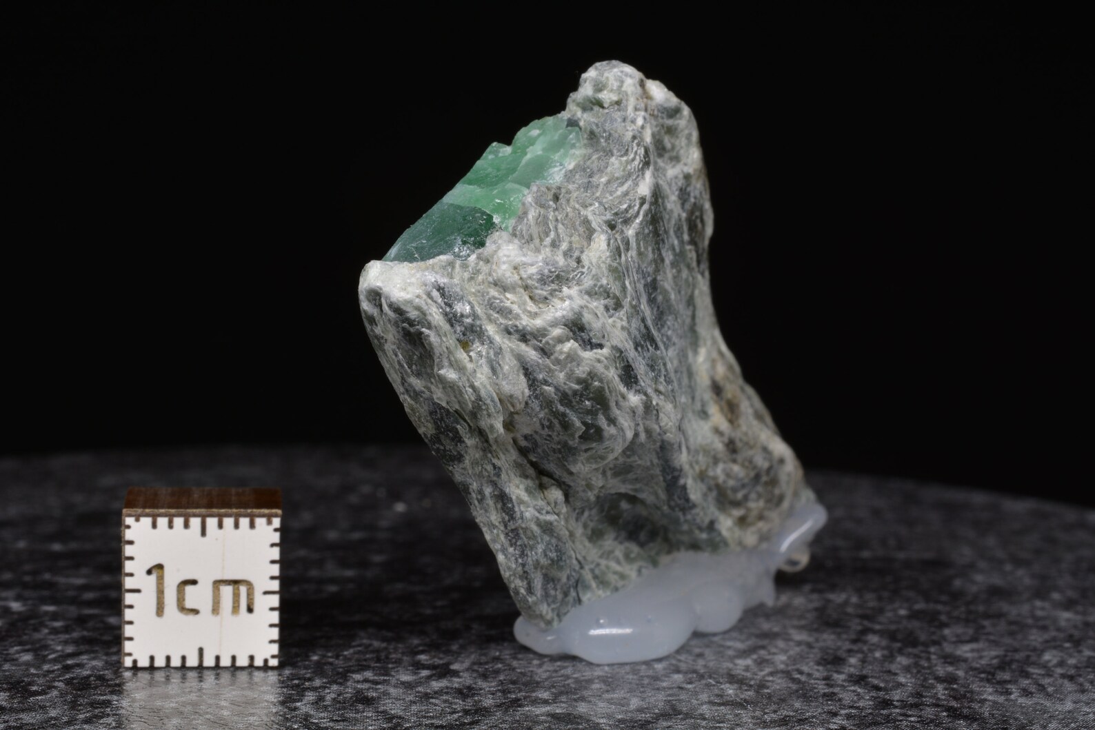 Rare Rarity, Green Emerald on Biotite Slate Matrix, Emerald Specimen ...