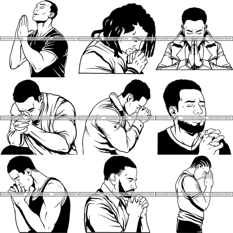 Border Praying Hands - Etsy