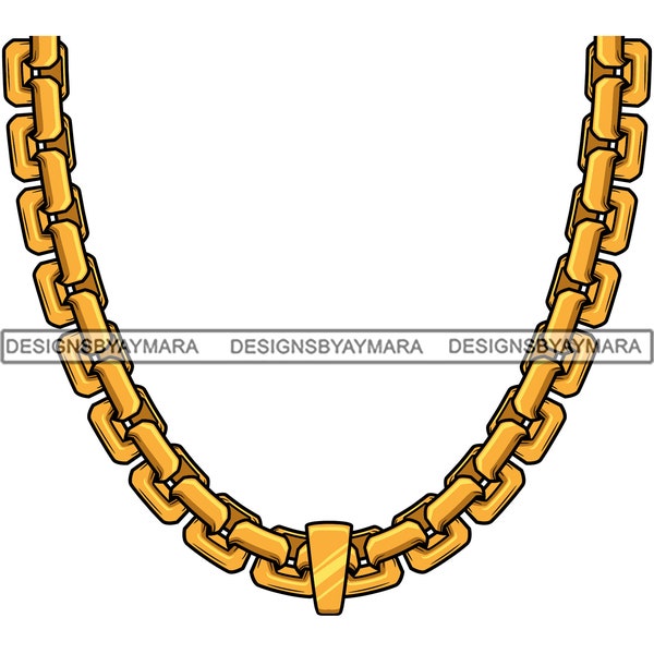 Gold Chain Svg - Etsy