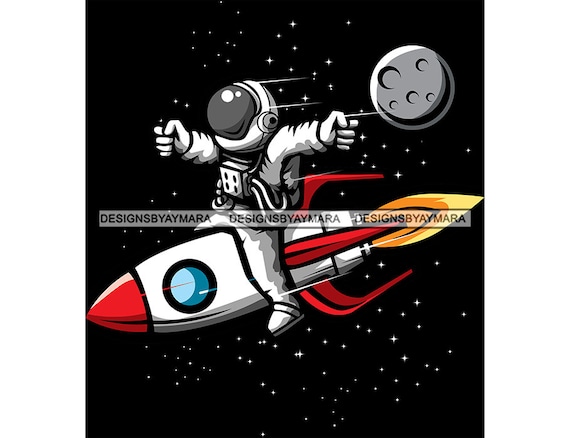 Blast Off Rocket Ship Fire