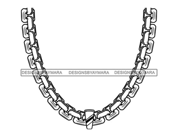 Chain Necklace Clipart