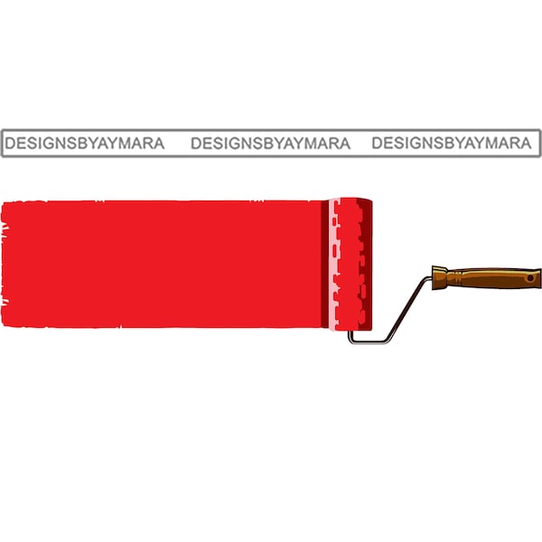 Paint Roller Logo - Etsy