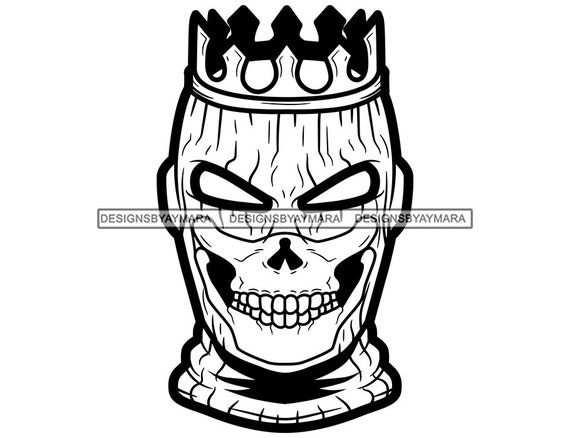 Skull Ski Mask Drawing