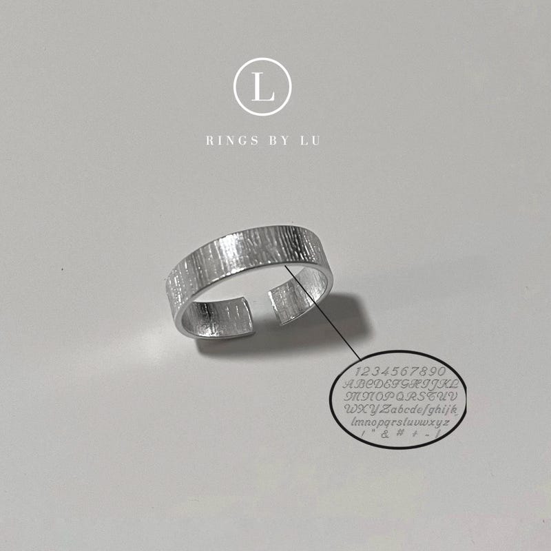 Adjustable Mens Ring - Etsy