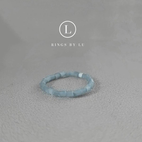 Glass Bead Ring - Etsy