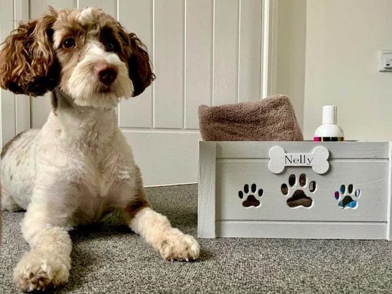 Personalised Toy Box Dog Box Gift Box Dog Crate Dog | Etsy
