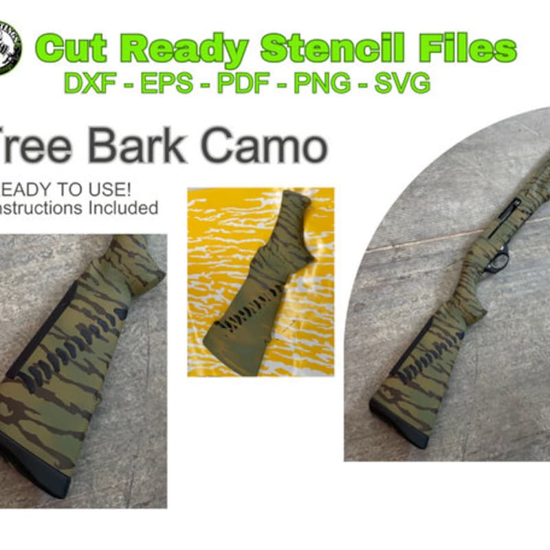 Bark Pattern Camo - Etsy