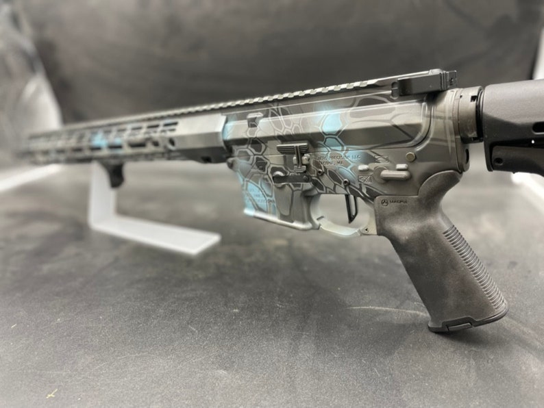 Hexcam Stencil File Perfect for DIY Projects, Cerakote, Custom Firearms ...