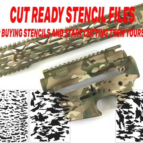 Multicam 3 Vinyl Stencil - Etsy