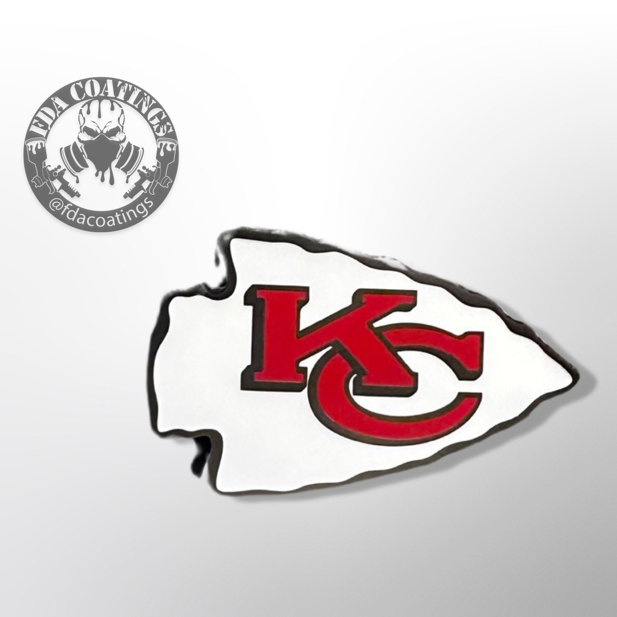 KC Arrowhead Custom Cerakote Metal Moral Patch or Magnet - Etsy